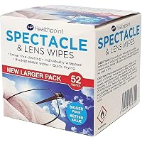 Healthpoint Spectacle Wipes Extra Value 6 Packs of 52 = 312 Wipes ...