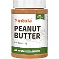 Pintola All Natural Peanut Butter (Crunchy) | Unsweetened | 30g Protein ...