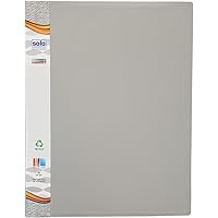 Solo A4 Punchless Lever Clip File with Inside Transparent Pocket ...