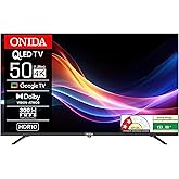 Blaupunkt 126 cm (50 inches) Quantum Dot Series 4K Ultra HD QLED Google TV 50QD7010 (Black ...