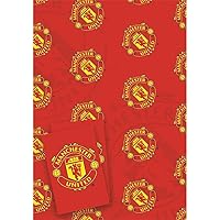 Official Manchester United FC Gift Wrapping Paper for Birthday- 2 ...
