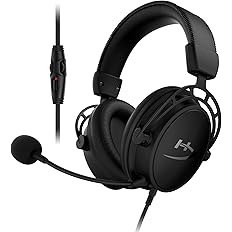 HyperX Cloud Alpha Wired Stereo Gaming Headset For PC, Xbox X|S, Xbox One, PS5, PS4, Nintendo ...