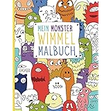 Mein tierisches Wimmel Malbuch: 50 detaillierte Wimmelbilder zum Entdecken und Ausmalen für ...