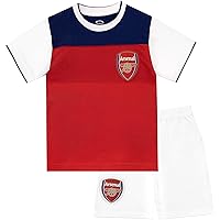 Arsenal FC Boys Pyjamas Short Toddler Kids OFFICIAL Football Gift ...