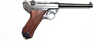 Deko Waffe Luger P08, lang, Pistole 08, Parabellum-Pistole, Holzgriff ...
