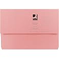 Q-Connect Document Wallet Foolscap Pink (Pack of 50) : Amazon.co.uk ...