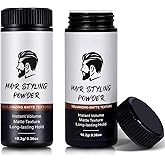 Hair Styling Powder for Men, 2 PCS Hair Texture Powder, Natural Look ...