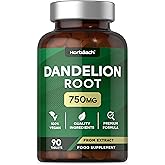 Dandelion Root Extract 750mg | High Strength 4:1 Extract | 90 Vegan ...
