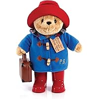 Rainbow Designs Classic Paddington with Boots and Suitcase 36cm : Amazon.co.uk: Fashion