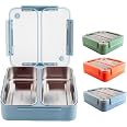 xxonyx Bento Lunch Box 1100ml for Adults and Kids Large Capacity with ...