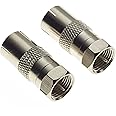 Keple TV Aerial Connector To F Connector For TV And Radio | F-Type Male ...