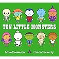 Ten Little Monsters: Amazon.co.uk: Brownlow, Mike, Rickerty, Simon ...