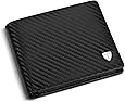 TEEHON® Wallets mens, Leather Wallet, RFID Blocking wallet, Carbon ...