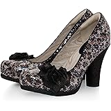 Ruby Shoo Women's Ohara Wine Ankle Strap Heels 08233 3 UK: Amazon.co.uk ...