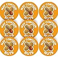 144 Warning May Contain Nuts Food Allergy - 30mm - Glossy Food Label ...