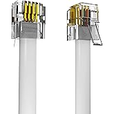 rhinocables ADSL RJ11 Lead High-Speed Internet Cable for BT, Internet ...