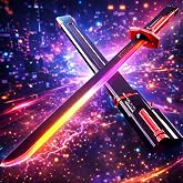 Sparkblade LED Sword with Smoke & Spark Effects – 7-Color Light Blade ...