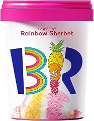 Baskin Robbins Rainbow Sherbet Ice Cream, 1 Litre