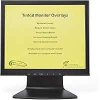 Crossbow Education 24-Inch Widescreen Monitor Overlay - Dyslexia and ...
