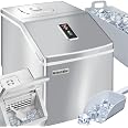 TecTake Profi Eiswürfelmaschine, Eiswürfelbereiter für klare Eiswürfel ...