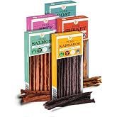 JR Pet Products 5 x 50g Variety Pure Dried 100% Fresh Meat Sticks Dog ...