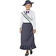 Smiffys Victorian Suffragette Costume : Amazon.co.uk: Toys & Games