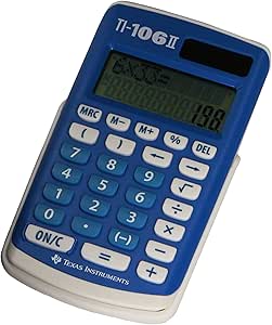 Texas TI106 Basic Schools Calculator: Amazon.co.uk: Computers & Accessories