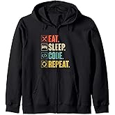 Eat Sleep Code Repeat Funny Coding Coder Programmer T-Shirt : Amazon.co.uk: Fashion