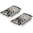 Diymore 2 pièces pour ESP32 32 Nodemcu Carte de développement pour ESP32 NodeMCU Module USB C 2. ...
