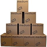 StorePAK Eco Archive /Storage Cardboard Boxes & Lids Pack of 10. Flat ...