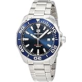 TAG Heuer Men's Aquaracer 43mm Steel Bracelet Quartz Watch WAY101A ...