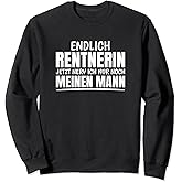 Endlich Rentnerin Ruhestand Lustige Rente Sprüche T-Shirt : Amazon.de ...