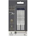 Parker Ballpoint Pen Refills | Medium Point | Black QUINKflow Ink | 10 Count : Amazon.co.uk ...
