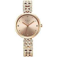 Titan Raga Viva Trendsetter Quartz Analog with Date Rose Gold Dial Rose ...