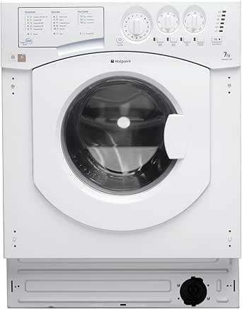 Hotpoint BHWM129 Integrated charging Built-in Front 6.5kg Washing ...