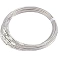 NBEADS 100 Strands Stainless Steel Wire, String Wire Necklace Cord with ...