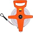 Tape Measure, 100M/328.1ft Open Reel Tape Measure Dual Sided Fiberglass ...