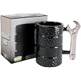 Kapow Gifts Mechanic Themed Ceramic Mug with Tyre Shaped Textured ...