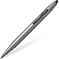 CROSS Tech 2 Titanium Grey Ballpoint Pen with Stylus : Amazon.co.uk ...