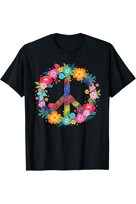 Tie Dye Peace Sign Shirt