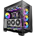 Antec C8 ARGB Full Tower Tempered Glass PC Gaming Case Black: Amazon.co ...