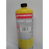 Rothenberger 35536 Disposable MAP//PRO - 399.7g : Amazon.co.uk: DIY & Tools