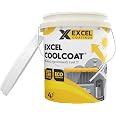 Excel Coatings EXCEL CoolCoat High SRI Heat Reflective Cool Roof Paint ...