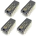 INVENTO 4Pcs SN74HC21N 7421 IC Logic Gate AND Gate, 74HC21, 4 Input, 5. ...