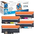 LOSMANN 117A Cartuchos de tóner Compatible para HP 117A con Chip para ...