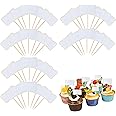 Food Labels for Buffet, 112 Pcs Party Food Labels, Blank Toothpick ...