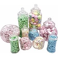 Plastic Jar Party Pack-10 Assorted Jars : Amazon.co.uk: Home & Kitchen
