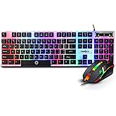 Amazon.in: Buy FRONTECH Wired Gaming Combo Keyboard and Optical Mouse ...
