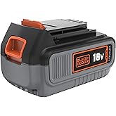 BLACK+DECKER 18V, 2.0AH, Lithium-Ion Battery, Compact and Versatile, Compatible with all 18V ...
