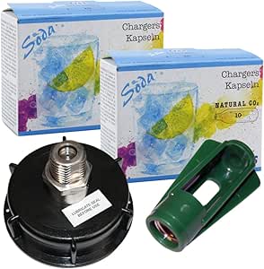 Home Brew - 2" Pressure Barrel Cap With Full 8 Gram CO2 Injection ...